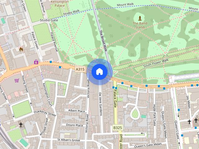 De Vere Gardens, Kensington, London W8