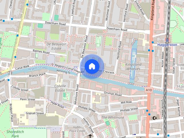 De Beauvoir Crescent, Hackney, London