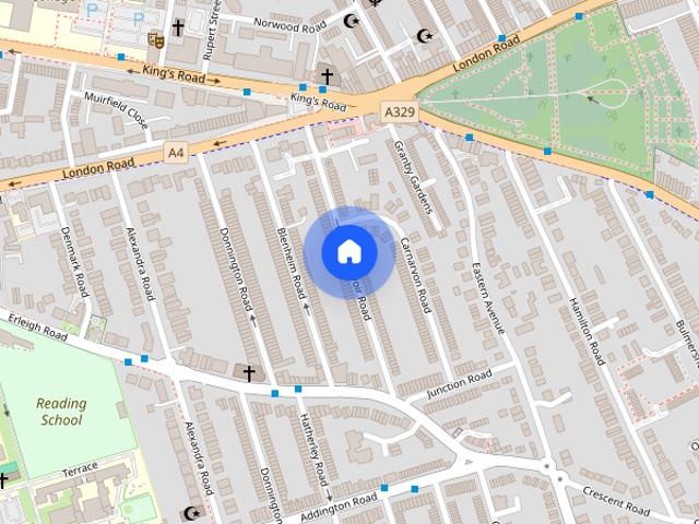 De Beauvoir Road, Reading, Berkshire, RG1