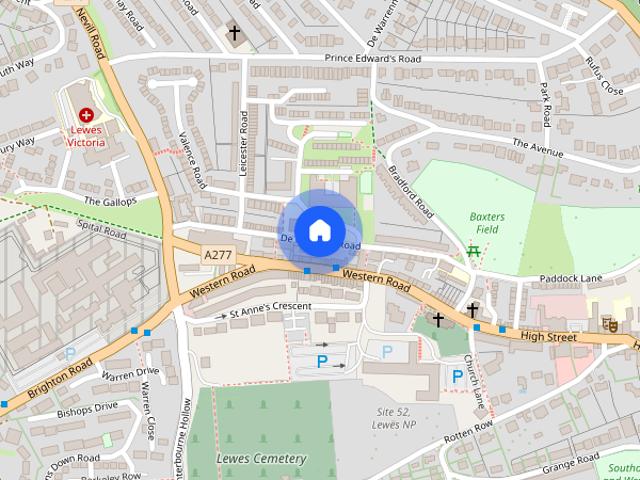 De Montfort Road, Lewes, BN7