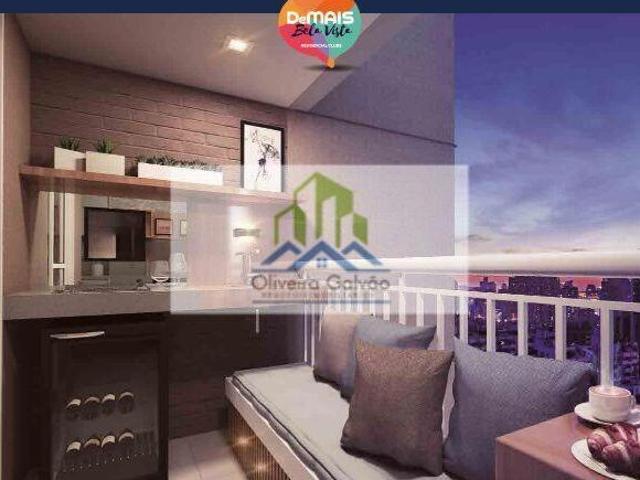 Demais Bela Vista Residencial Clube Apartamento com 2 quartos, 1 vaga, 46,76m² no Bela Vista Osa