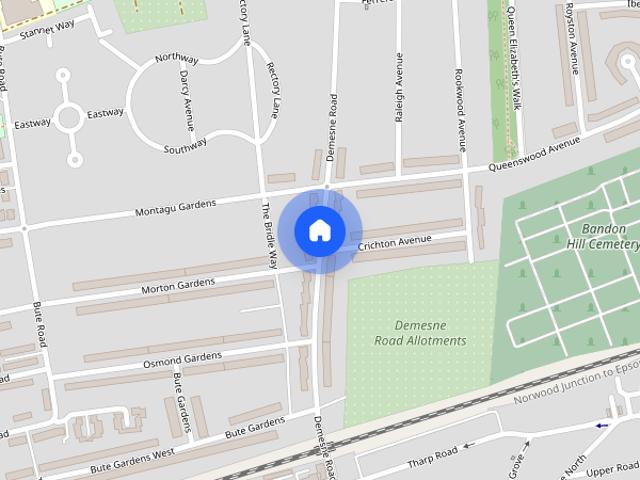 Demesne Road, Wallington SM6