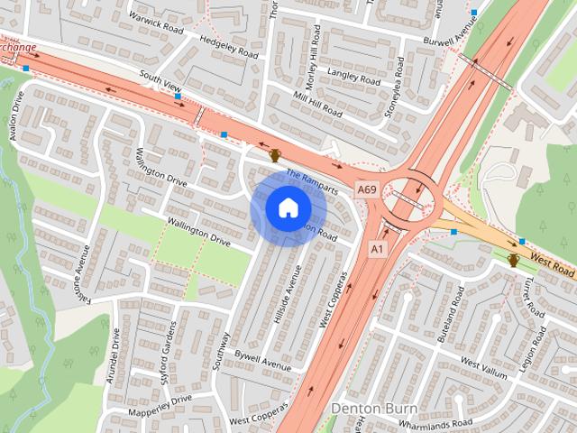 Denton Court, Denton Burn, Newcastle upon Tyne