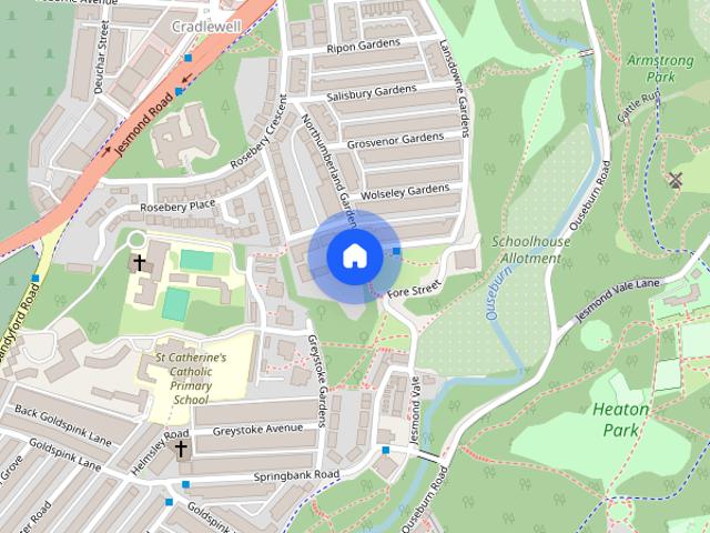 Deneside Court, Newcastle upon Tyne, Tyne and Wear, NE2