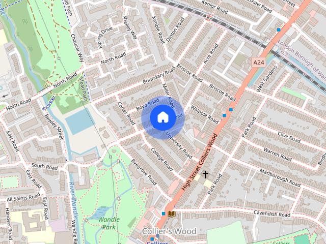 Denison Road, Colliers Wood