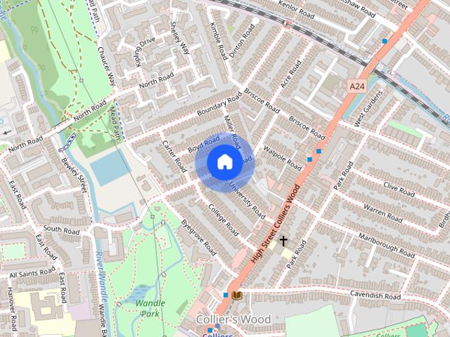 Denison Road, Colliers Wood