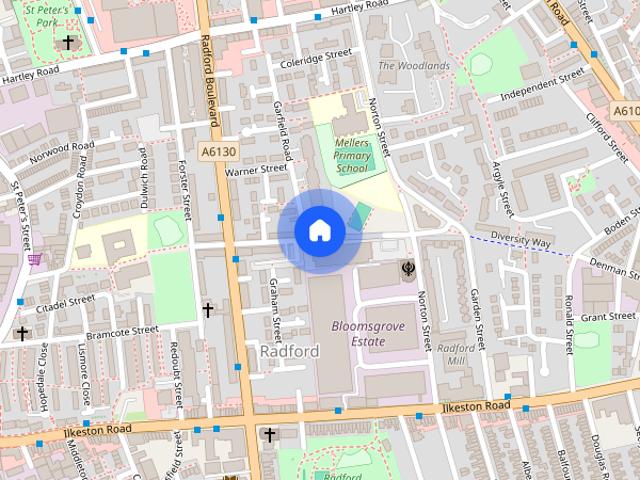 Denman Street Central, Nottingham, NG7