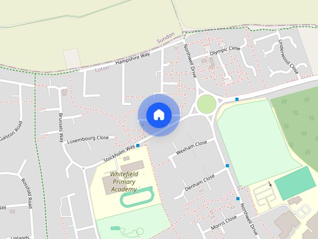 Denmark Close, Luton, LU3