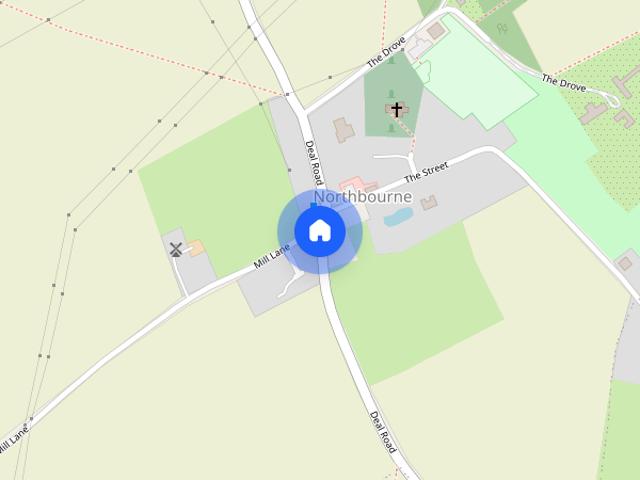 Deal Road, Northbourne, Deal, Kent, CT14