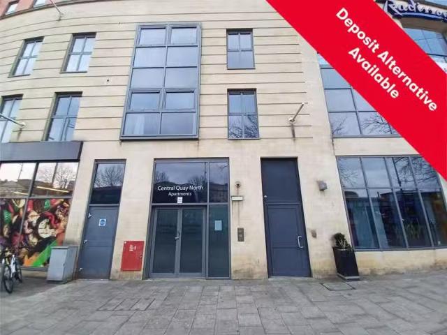 Cheap 1 BA 1 bedroom apartment for rent in Broad Quay, Bristol.