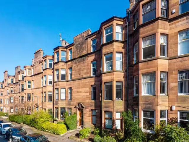 New 1 BA 2 bedroom apartment for rent in Hyndland Avenue, Glas.