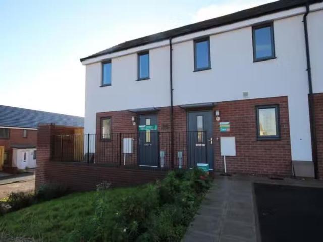 Nice 1 BA 2 bedroom end of terrace house for rent in Timber Dr.