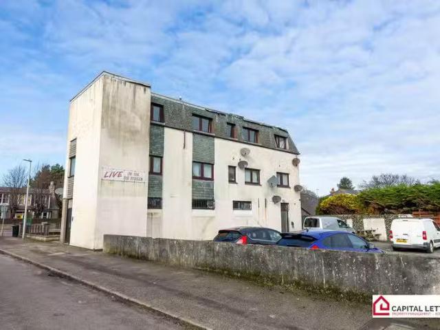 Charming 1 BA 2 bedroom flat for rent in King Street, Old Aber.