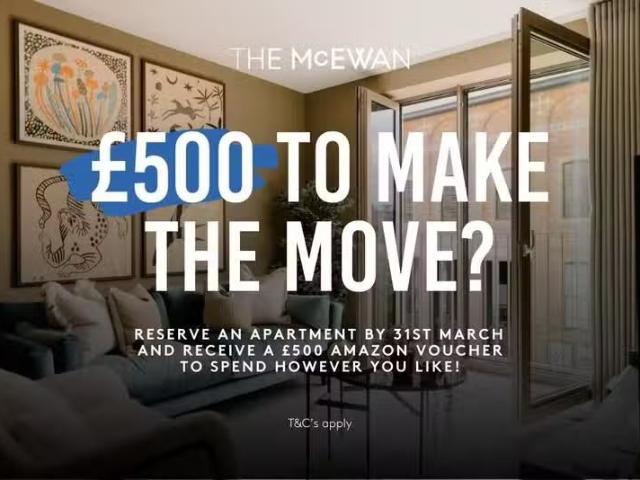 New 1 BA Studio flat for rent in Drysdale Gait, Edinburgh, EH3