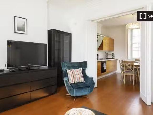 Unique 1 BR 2 bedroom apartment for rent in Primrose Hill, Lon.