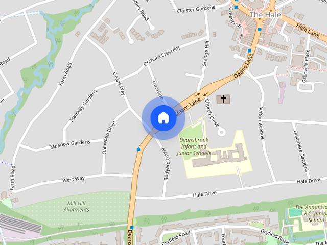 Deans Lane, Edgware, HA8