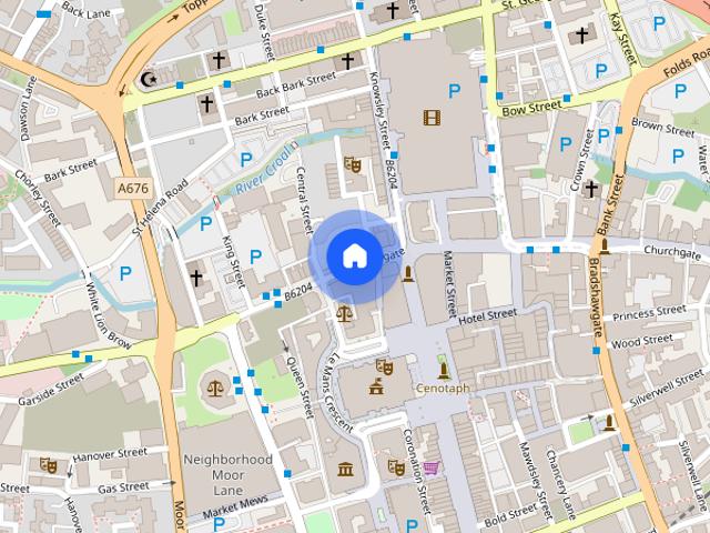 Deansgate Gardens, Central Street, Bolton, Greater Manchester, BL1