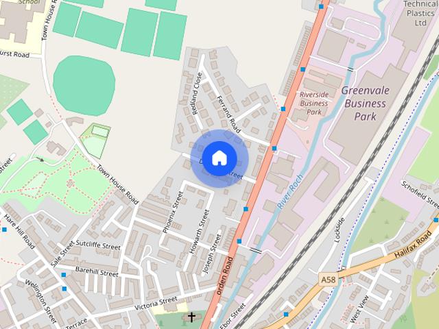Dearden Street, Littleborough, Greater Manchester, OL15