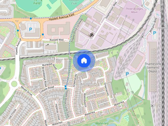 Dedisham Close, Furnace Green, Crawley, RH10