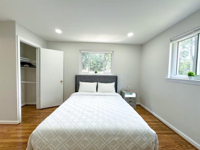 Deluxe Master Bedroom with attached bathroom