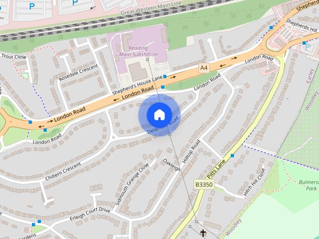 Delamere Road, Earley, RG6