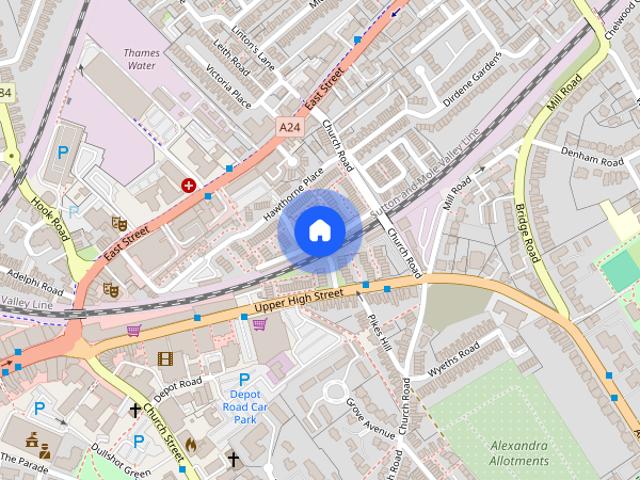 Delaporte Close, Epsom, Surrey, KT17