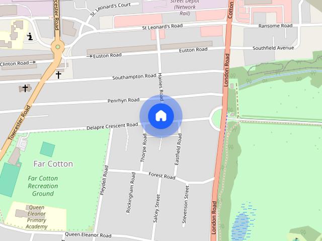 Delapre Crescent Road, Northampton