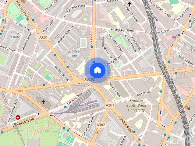 Delphini Apartments, St. Georges Circus, SE1