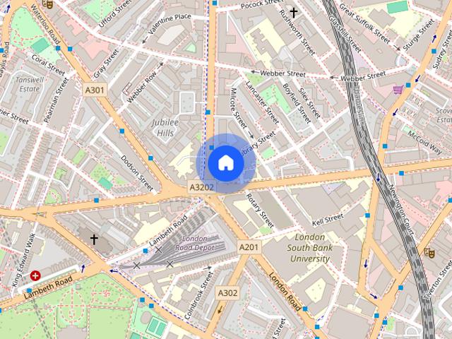 Delphini Apartments, 10 St. Georges Circus, London SE1