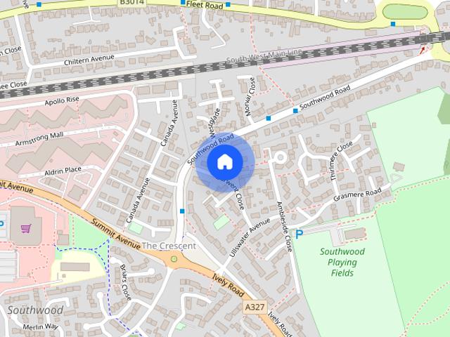 Derwent Close, Farnborough, Hampshire, GU14
