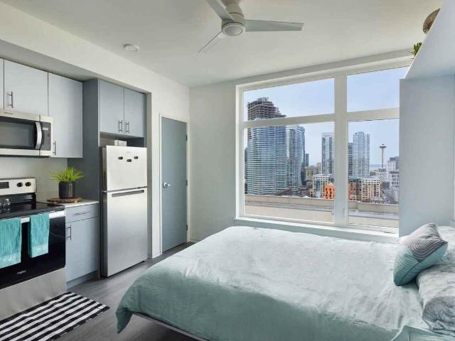Derby Capitol Hill Studio Apartment for Rent at 123 Bellevue Ave E, Seattle, WA 98102 Broadway