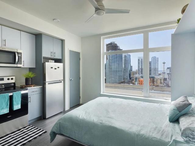 Derby Capitol Hill Studio Apartment for Rent at 123 Bellevue Ave E, Seattle, WA 98102 Broadway