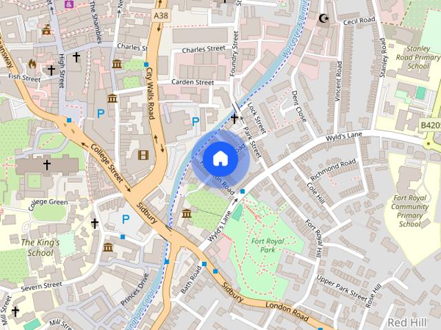 Derby Rd, Worcester City Centre, Worcester