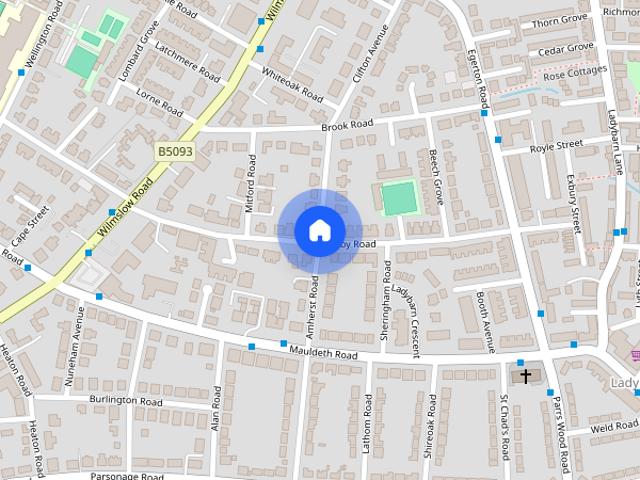 Derby Road, Manchester, Greater Manchester, M14