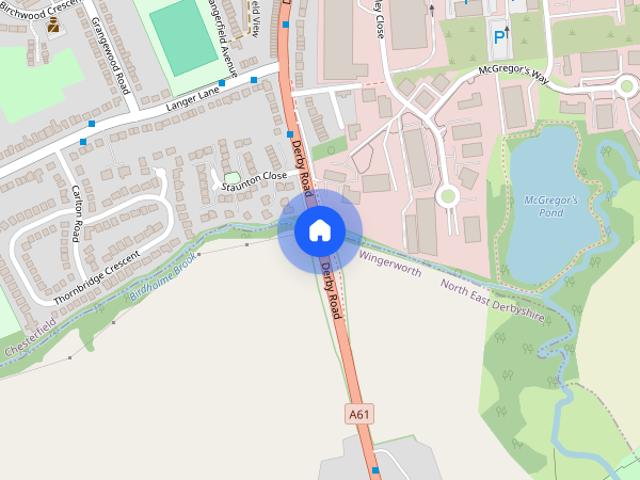 Derby Road, Chesterfield, S40