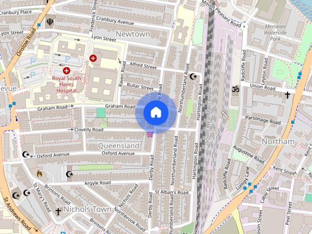 Derby Road, Southampton, SO14