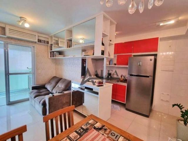 Deseo Tatuapé Lindo studio em andar alto c/ varanda gourmet próx. ao Metrô Carrão 1 Vaga
