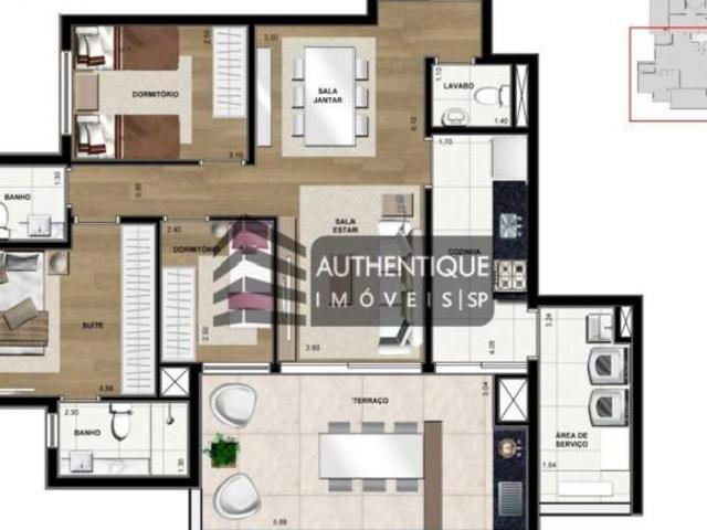 DESIGN 101 CHACARA KLABIN Apartamento à venda no bairro Vila Mariana São Paulo/SP, Zona Sul