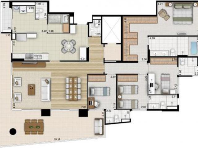 Design Campo Belo 219m² R$ 3.400.000,00