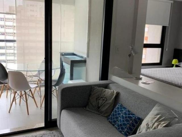 Excelente apartamento para venda em Jardim Paulista com 1 quarto, 35m²
