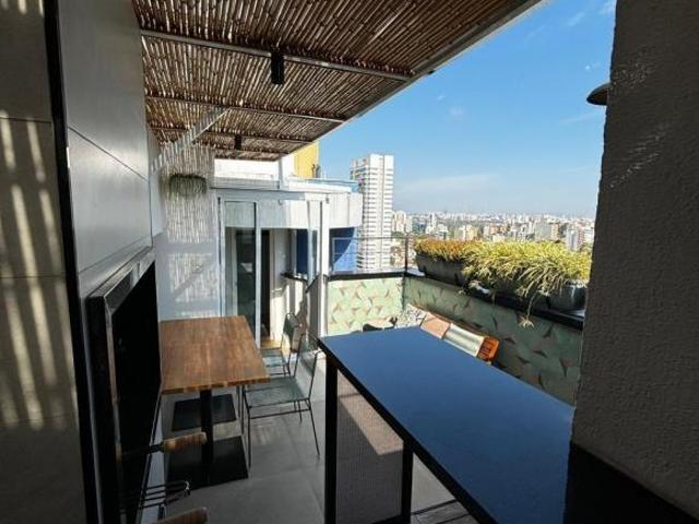 Excelente apartamento para venda em Pinheiros com 1 quarto, sendo 1 suíte, 95m²