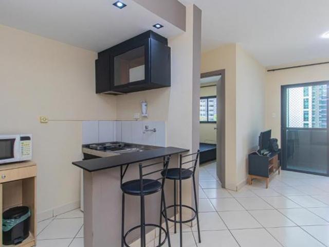 Versátil apartamento para venda em Santo Amaro com 1 quarto, 30m²