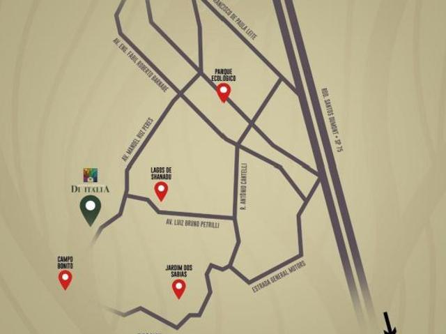 Espetacular lote em condomínio para venda em Jardim Barcelona, 150m²