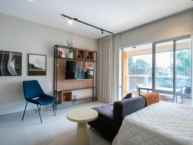 Versátil studio para venda em Campo Belo com 1 quarto, 40m² cristina andrade#AZL97