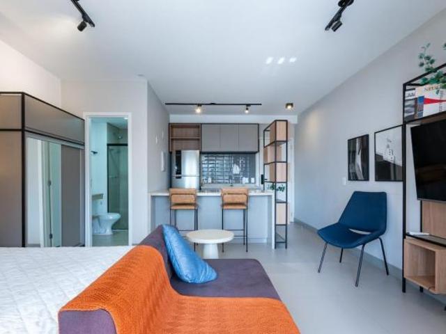 Deslumbrante studio para venda em Campo Belo com 1 quarto, 40m² theremaxcollection#AZL97