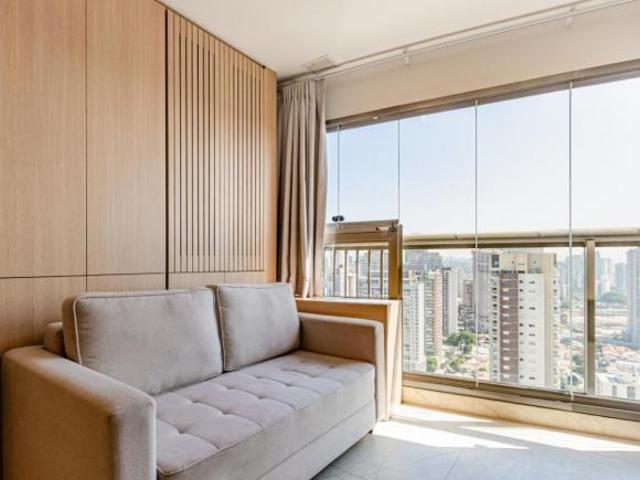 Sensacional studio para venda em Brooklin com 1 quarto, 31m²