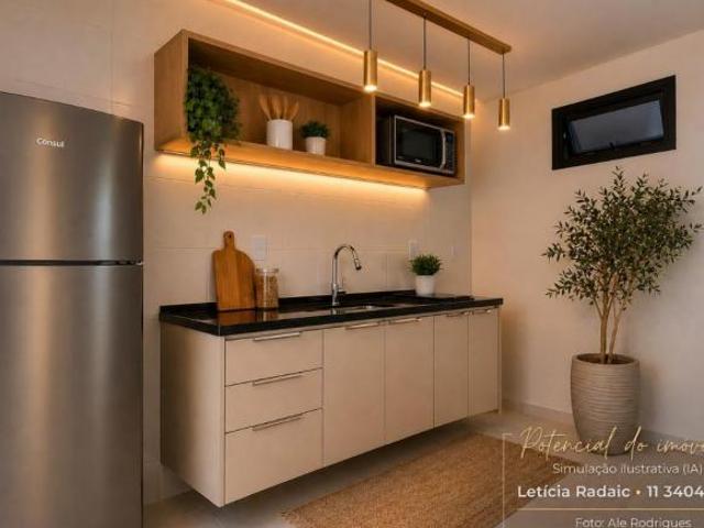 Deslumbrante studio para venda em Parque São Lucas com 1 quarto, 30m²