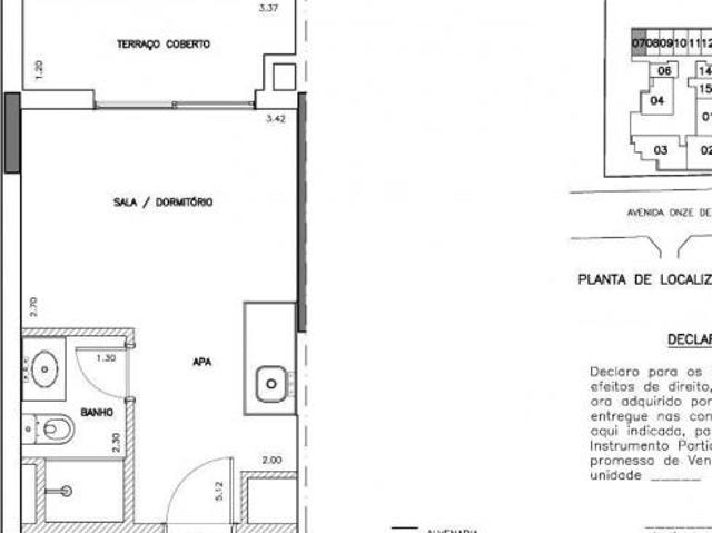 Elegante studio para venda em Vila Clementino com 1 quarto, 25m² mirtes murakami1#7JJWY