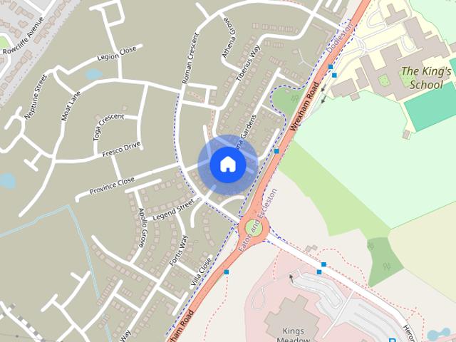 Devana Gardens, Chester, Cheshire, CH4