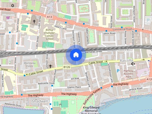 Devonport Street, Shadwell, London, E1